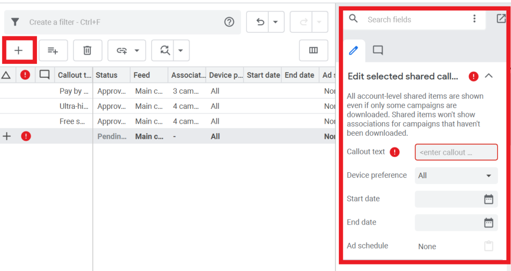 How to Use Callout Extensions in Google Ads - Store Growers