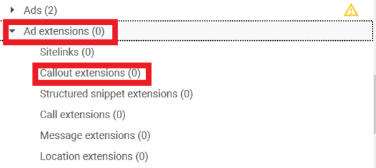 How to Use Callout Extensions in Google Ads - Store Growers