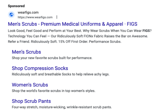 How Apparel Brand FIGS Spends Over $1M on Google Ads (Case Study ...