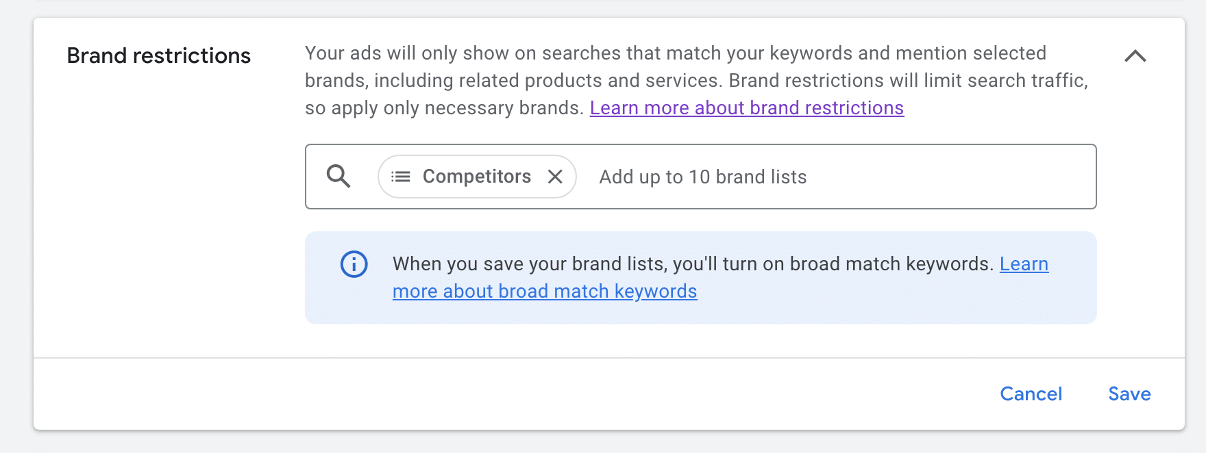 Brand Lists In Google Ads: What Are They And How To Use Them - Store ...